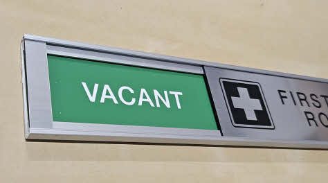 First Aid Room Door Sign